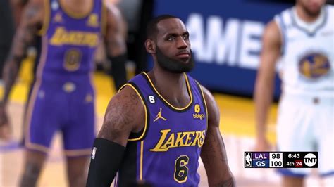 NBA 2K23 Playoffs Mode Warriors Vs Lakers Game 1 Ultra Realistic