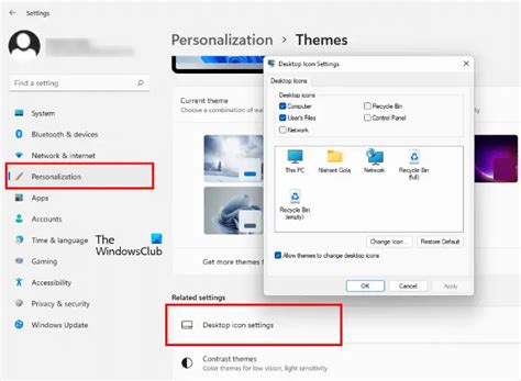 How To Show Or Hide Common System Icons On Windows Desktop