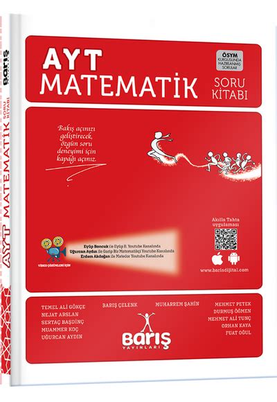 Barış Yayınları AYT Matematik Soru Bankası 9786259947006
