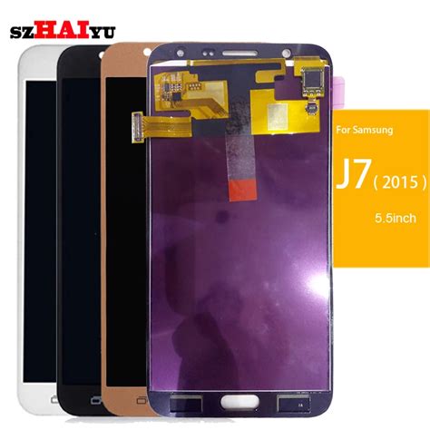 SzHAIyu For Samsung Galaxy J7 2015 J700 J700F J7000 LCD LCD Display