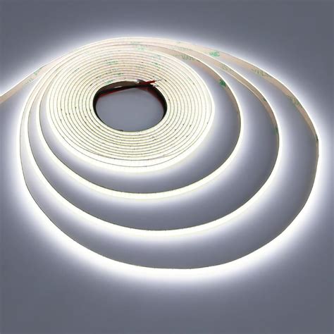 Amazon TOPAI 5V COB LED Strip Narrow 5mm Width Cool White 6000K
