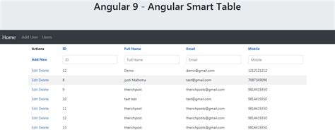 Angular 11 Crud Tutorial Delete User Therichpost