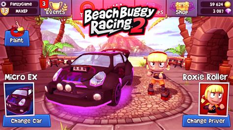 Roxie Roller Ft Micro EX Beach Buggy Racing 2 YouTube