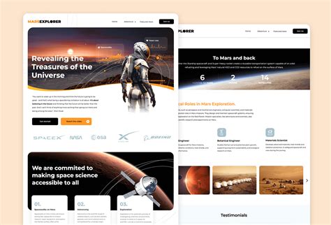 Website Mockup Examples And Best Practices Justinmind