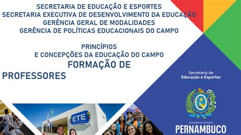 FORMAÇÃO DE PROFESSORES DA EDUCAÇÃO DO CAMPO YouTube