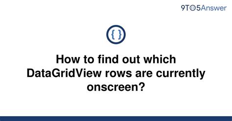 solved totals row in a datagridview 9to5answer