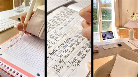STUDY WITH ME ASMR STUDY NOTES ASMR TIKTOK COMPILATION ASMR