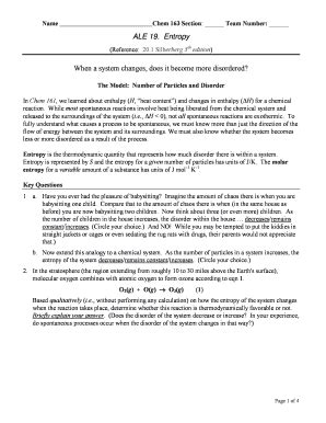 Fillable Online Instruction Greenriver When A System Changes Does It