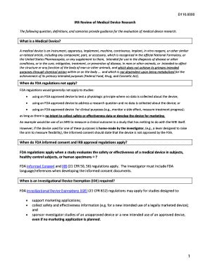 Fillable Online Research Uky IRB Review Of Medical Device Research Fax