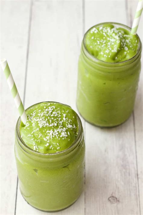 Powder Green Tea Smoothie Recipe