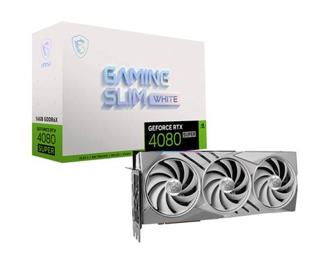 Msi Geforce Rtx Super G Gaming Slim White