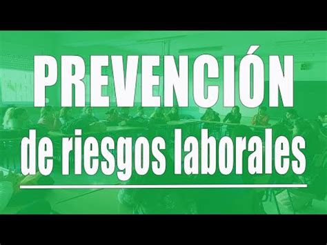 7 LA POLÍTICA DE PREVENCIÓN DE RIESGOS LABORALES ECONOSUBLIME