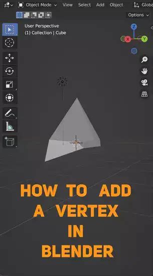 How To Add A Vertex In Blender