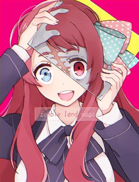 Minamoto Sakura Zombie Land Saga Drawn By Nanaheibei Danbooru