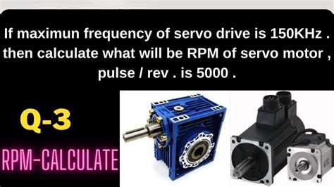 Servo Motor Rpm Calculate Rpm Calculate Of Servo Motor Stepper