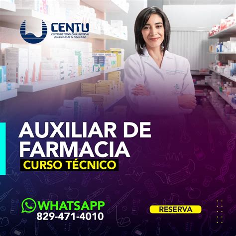 Curso T Cnico Auxiliar De Farmacia Centu