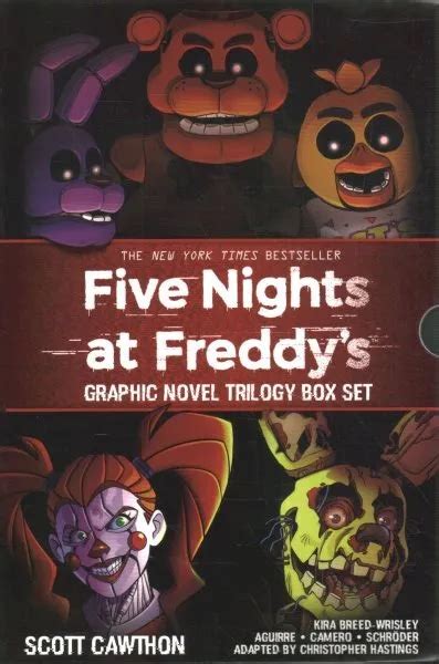 FIVE NIGHTS AT Freddy S Graphic Novel Trilogy Box Set Paperback By
