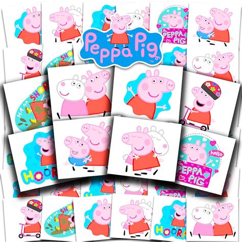 Peppa Pig Paquete De Recuerdos De Fiesta De Tatuajes Tatuajes