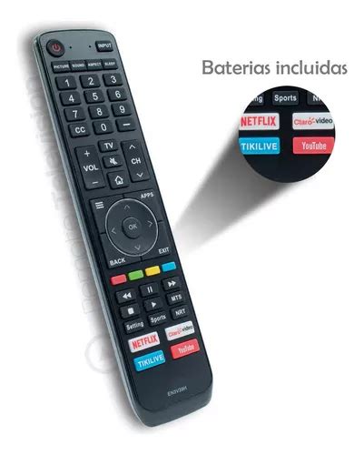 Control Remoto Smart Tv Hisense En V H Nuevo Env O Gratis