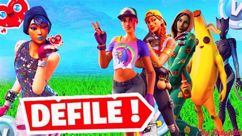 Live Fortnite Fr D Fil De Mode Partie Perso Defiledemode Pp