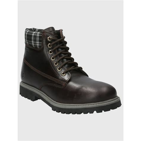 Hush Puppies Botin Cuero Hombre Negam Caf Hush Puppies Falabella