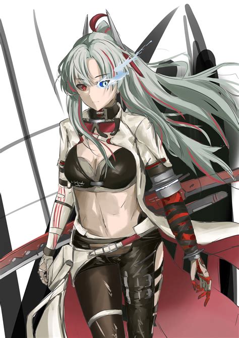 Alpha And Lucia Crimson Weave Punishing Gray Raven Drawn By Shuuka