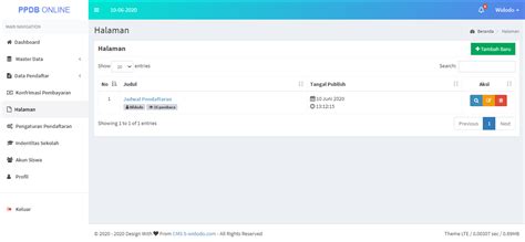 Aplikasi Ppdb Online Berbasis Web Dengan Php Mysqli Php