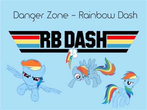 Rainbow Dash Sings Danger Zone YouTube