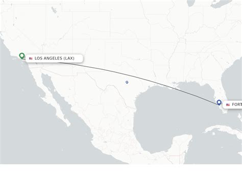 Direct Non Stop Flights From Los Angeles To Fort Myers Schedules