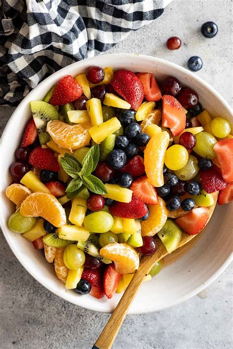 Easy Fruit Salad Countryside Cravings