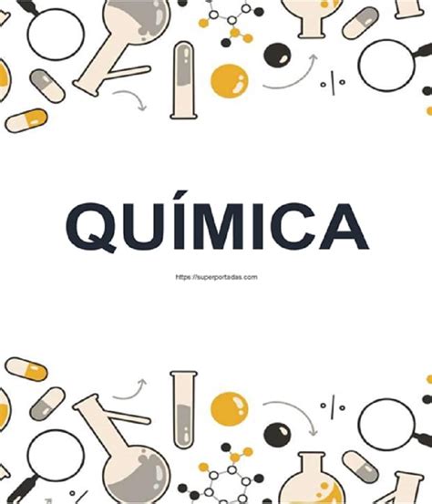 Portadas De Qu Mica Dibujos Cuadernos Marketing Agency