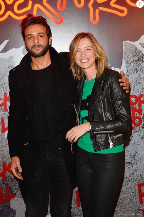 Maxim Nucci et sa compagne Isabelle Ithurburu Avant première du film