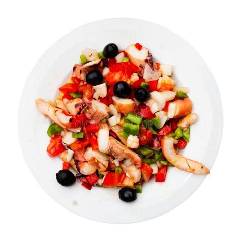 Salade De Fruits De Mer Espagnols Traditionnels Salpicon Salade Froide