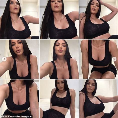 Kim Kardashian Shares Racy Photos Of SKIMS Underwear Range Daily Mail