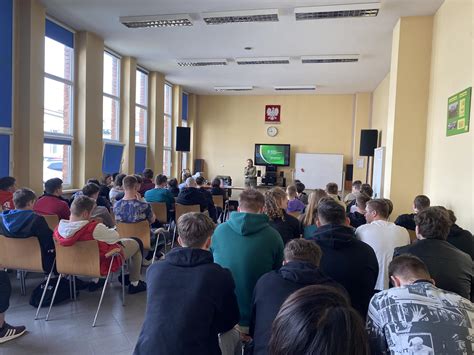 Spotkanie z przedstawicielem Straży Granicznej w Kluczborku