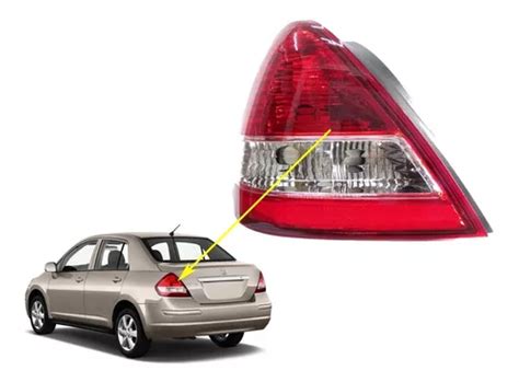 Foco Trasero Izquierdo Nissan Tiida Sedan 2006 2016 Cuotas sin interés