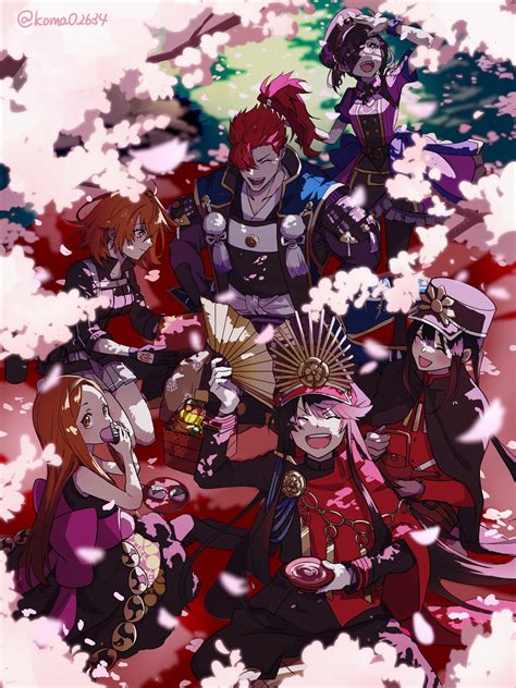 Fujimaru Ritsuka Oda Nobunaga Oda Nobunaga Fujimaru Ritsuka Oda