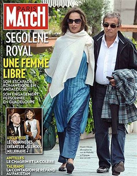 Ségolène Royal piégée avec son nouveau compagnon Elle