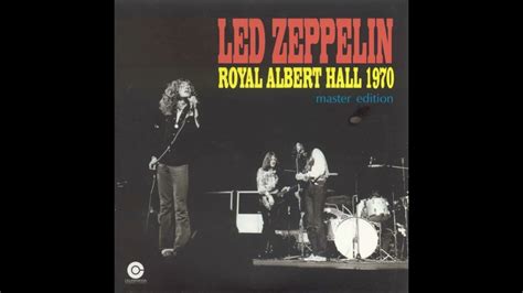 Led Zeppelin Led Zeppelin Royal Albert Hall London Multitrack