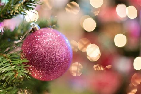 Aesthetic Christmas Pink Wallpapers Wallpaper Cave