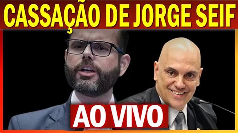 TSE julga ação que pode CASSAR MANDATO de Jorge Seif YouTube