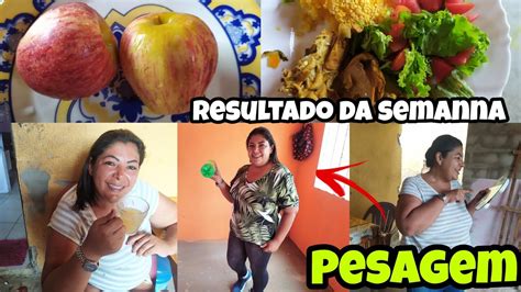 PESAGEM RESULTADO DA SEMANA REEDUCAÇÃO ALIMENTAR JEJUM INTERMITENTE