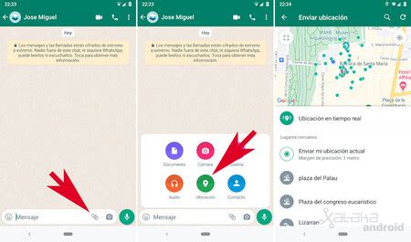 C Mo Compartir Tu Ubicaci N En Tiempo Real Con Whatsapp Para Android