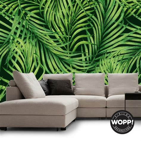 889 Mural Palmeras Cool Comprar En Wopp Vinilos