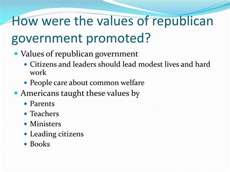 PPT What Is Republican Government PowerPoint Presentation Free
