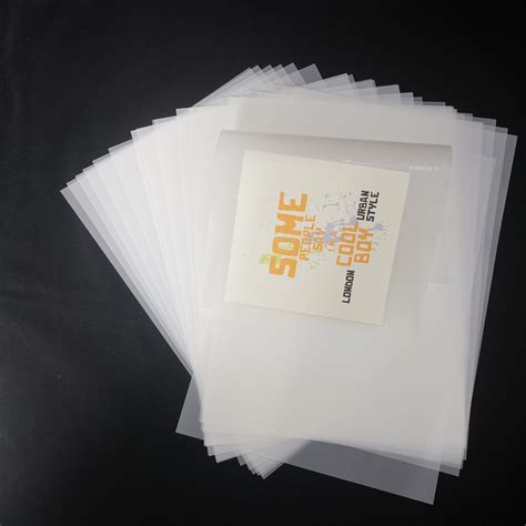 A3 A4 Dtf Roll Pet Heat Transfer Film Paper Printer Film Sheets Print