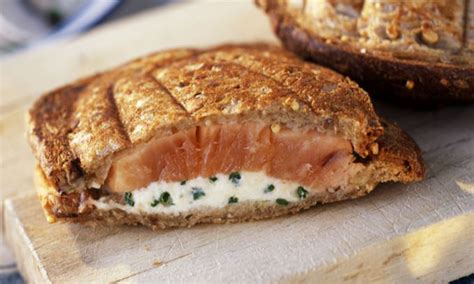 Croque monsieur au saumon et Boursin Bon À Savoir