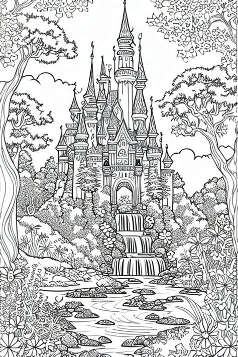 Redwood Forest Coloring Page