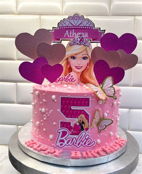 Barbie Cake In 2024 Barbie Cake Barbie Birthday Cake Barbie Birthday