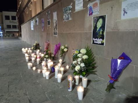 Realizan velada por feminicidio de Érika en Saltillo activistas exigen